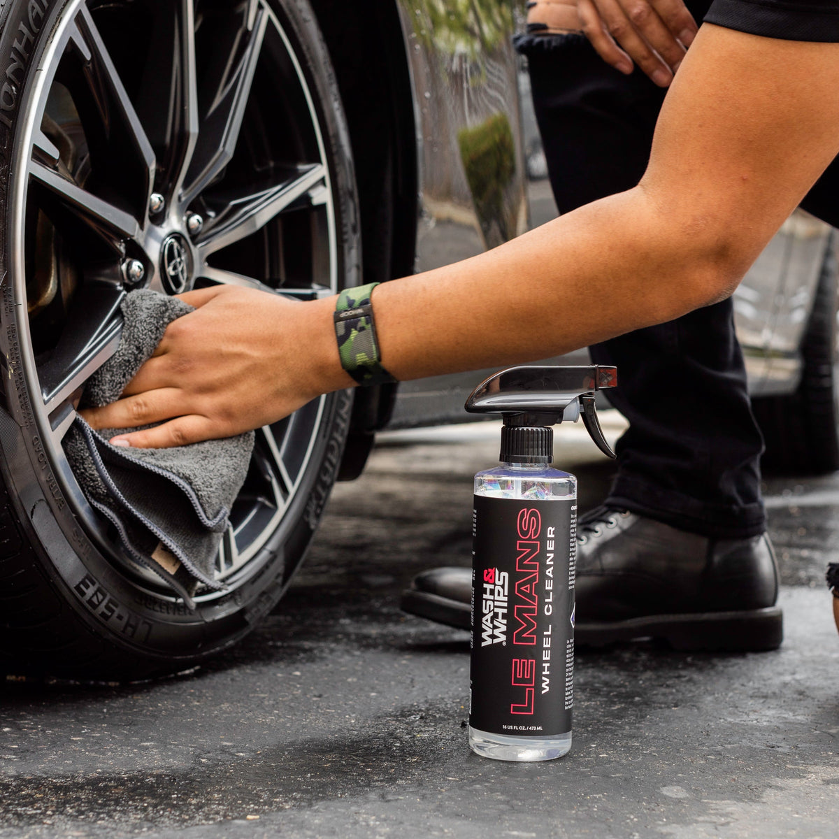WASH&WHIPS Wheel & Tire Wash & Shine Kit - $48 Value – Acerbographix