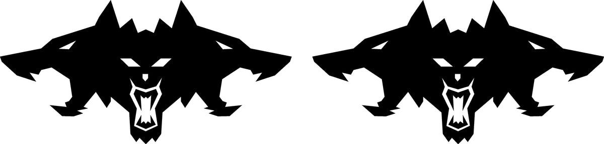 Cyberbeast Logo Door Decals For The 2023-2024 Tesla Cybertruck (x2 ...