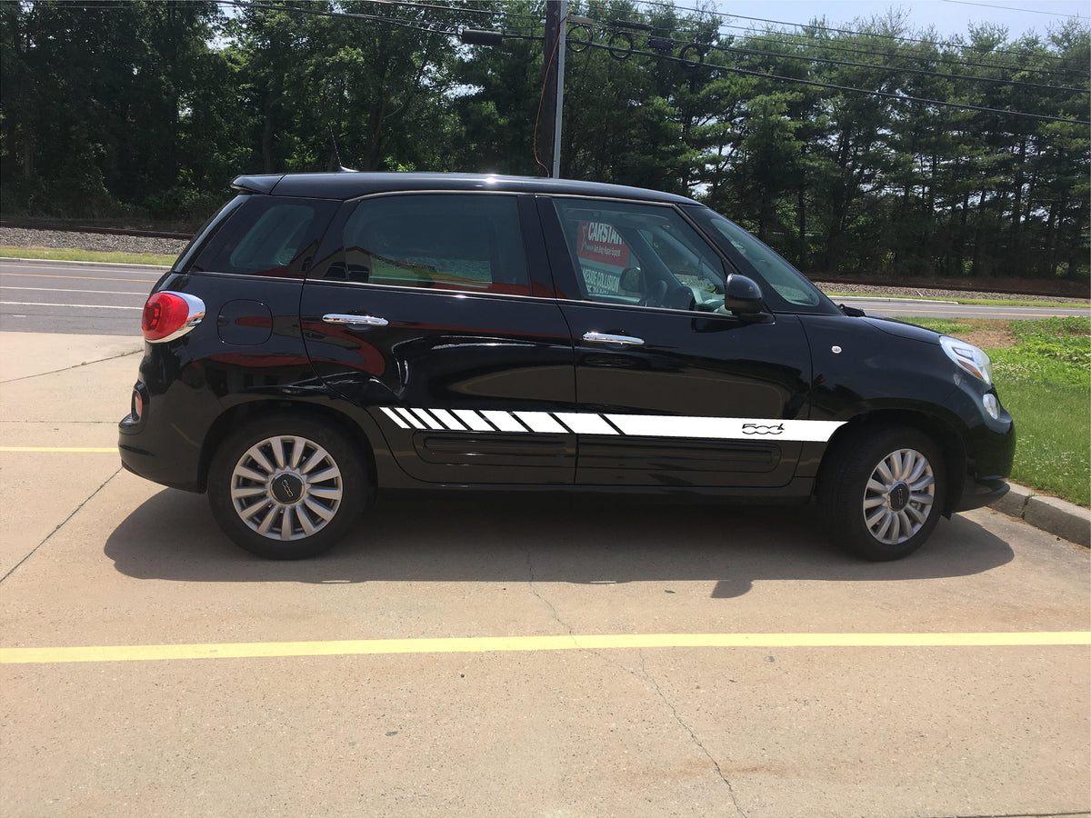 Side Rocker "500L" Decals for 2016-2022 Fiat 500L (x2) – Acerbographix