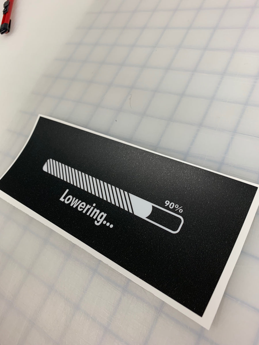 Lowering: 8" JDM Slap Sticker Decal – Acerbographix