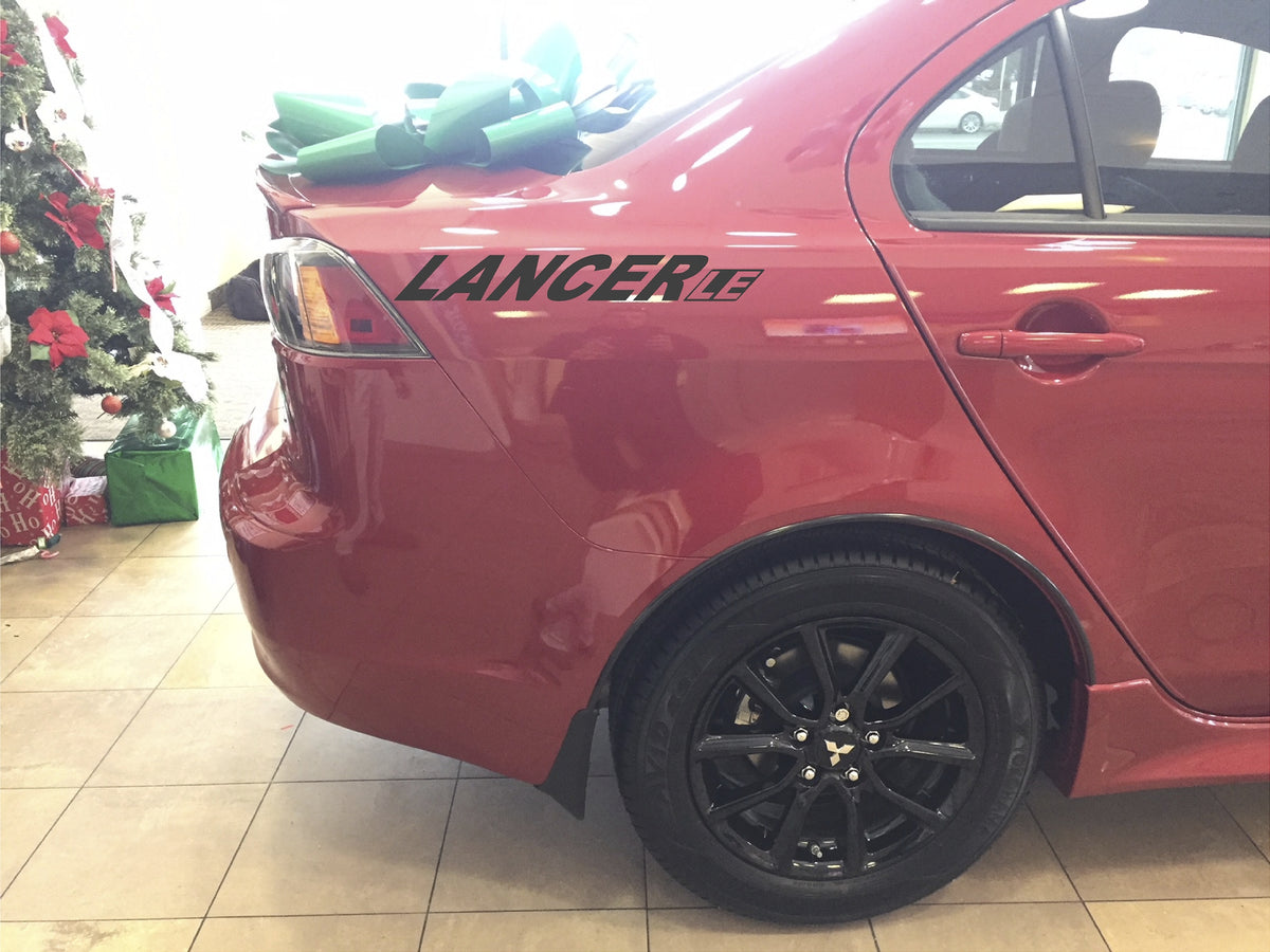 Quarter Panel Decal for 2017-2021 Mitsubishi Lancer LE (x2) – Acerbographix