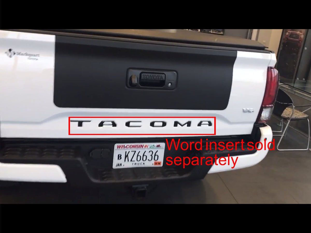 Tailgate Patch Decal for 2015-2022 Toyota Tacoma – Acerbographix